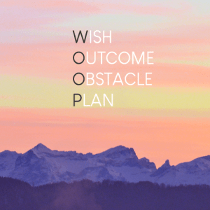 WOOP your wish come true. Wish-Outcome-Obstacle-Plan – Abroadland